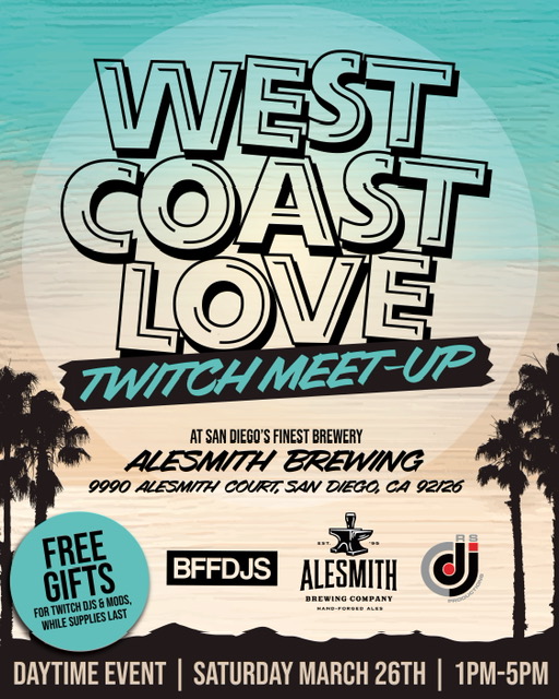 Twitch Meetup Poster | AleSmith Brewing Company