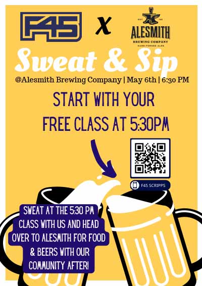 Sweat & Sip | AleSmith Brewing Company