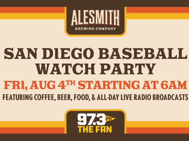 Padres Watch Party | AleSmith Brewing Company