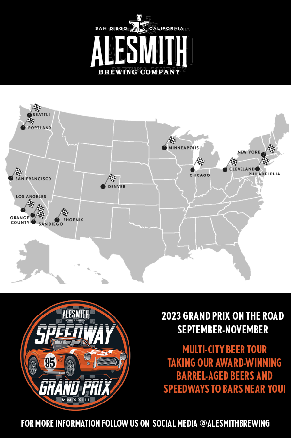 Speedway Grand Prix on the Road_v2 | AleSmith Brewing Company