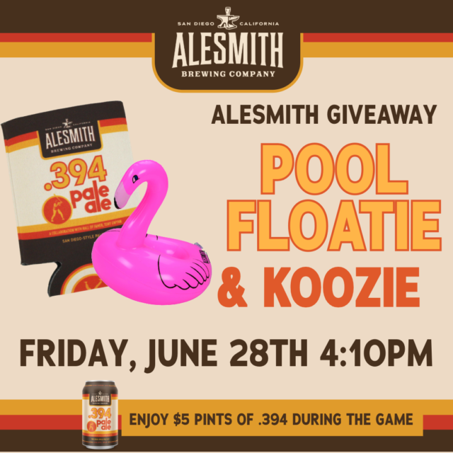 28 Pool Floatie & Koozie | AleSmith Brewing Company